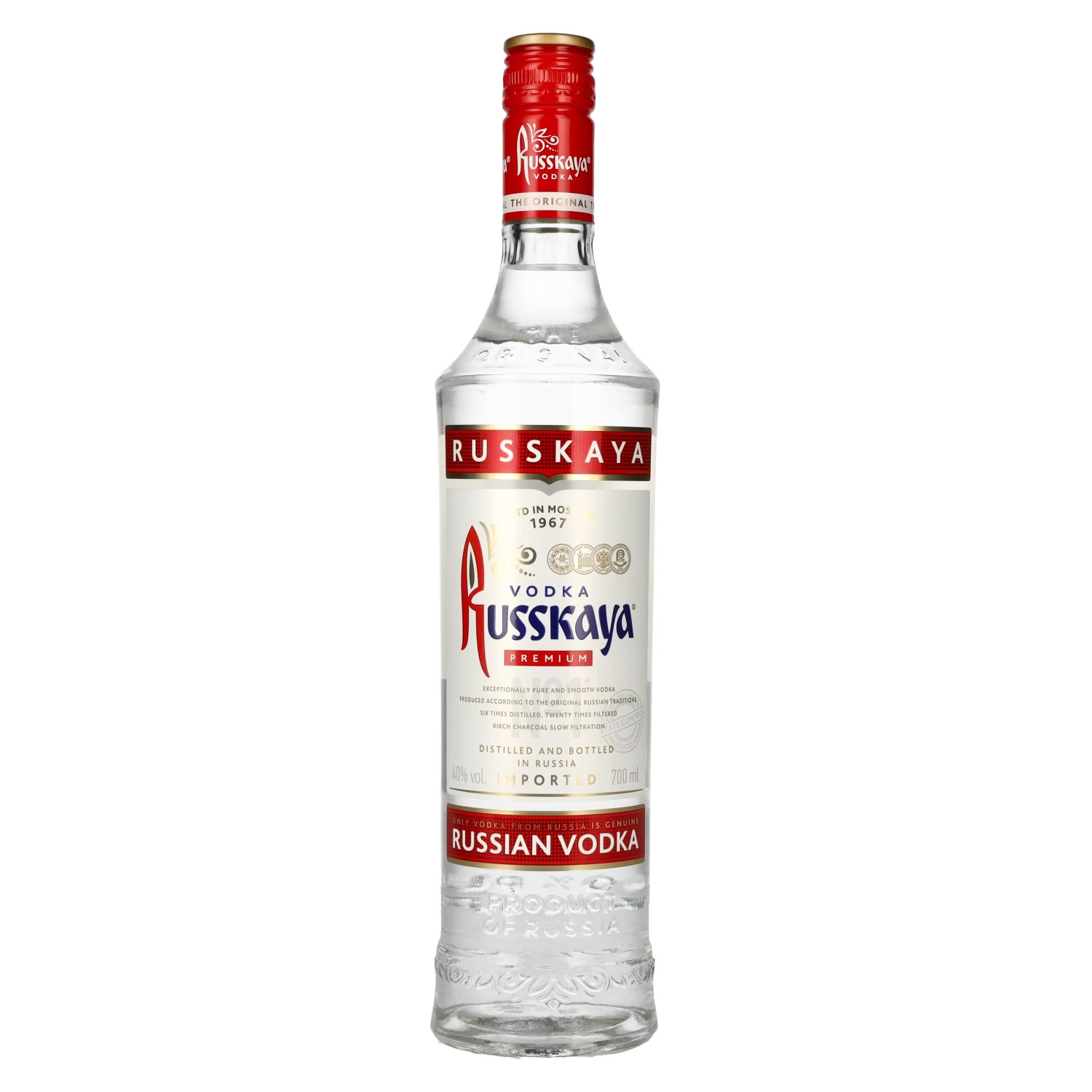 Russkaya Russian Vodka 40% Vol. 0,7l - EXPERT24